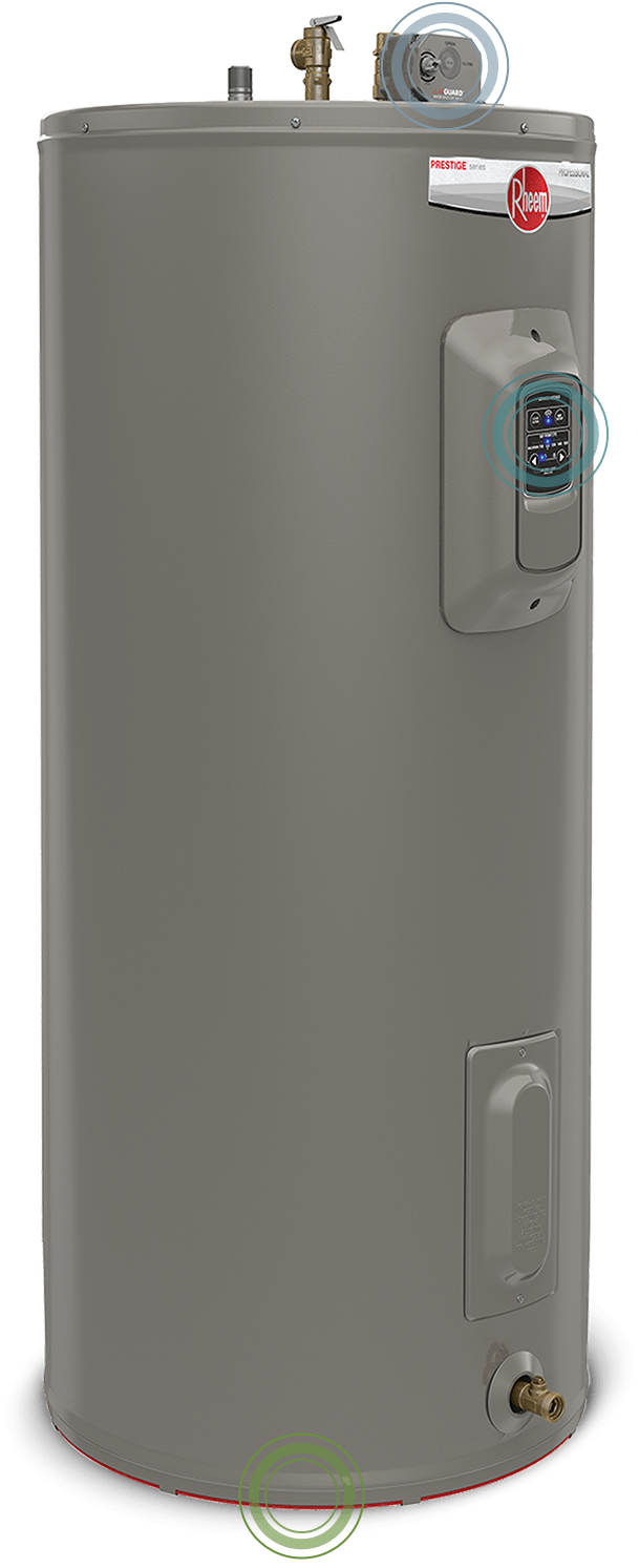 The New Smart Electric Water Heater from Rheem with Built-in Smart ...